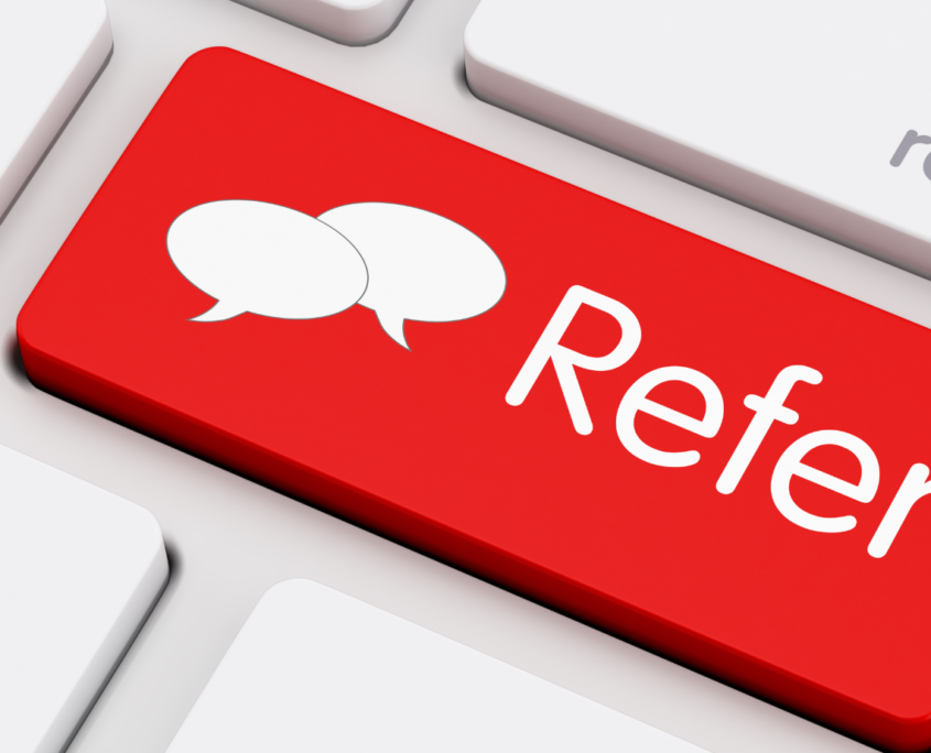 Simply refer a new customer to IRE